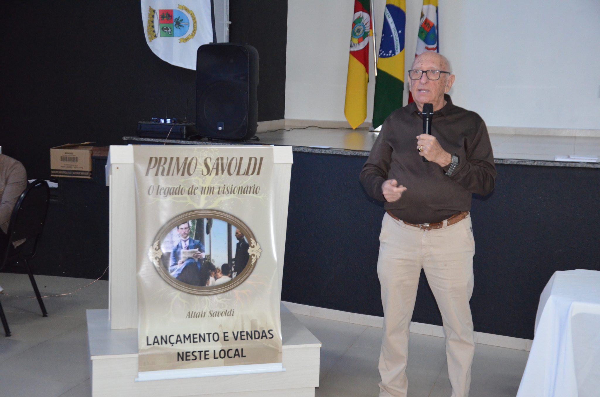 Lançamento do livro Primo Savoldi - O Alto Uruguai